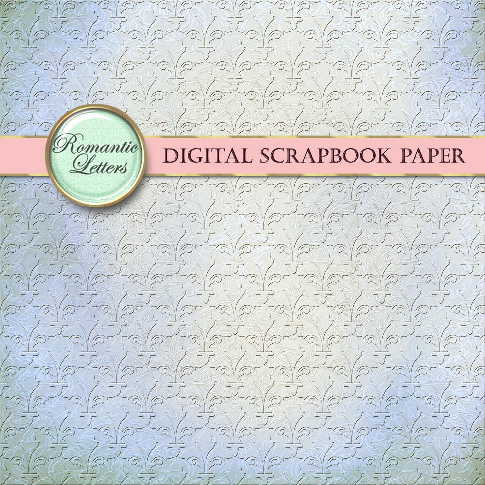 Wedding Digital Scrapbooking Paper Pack Printable Wedding Photography ...