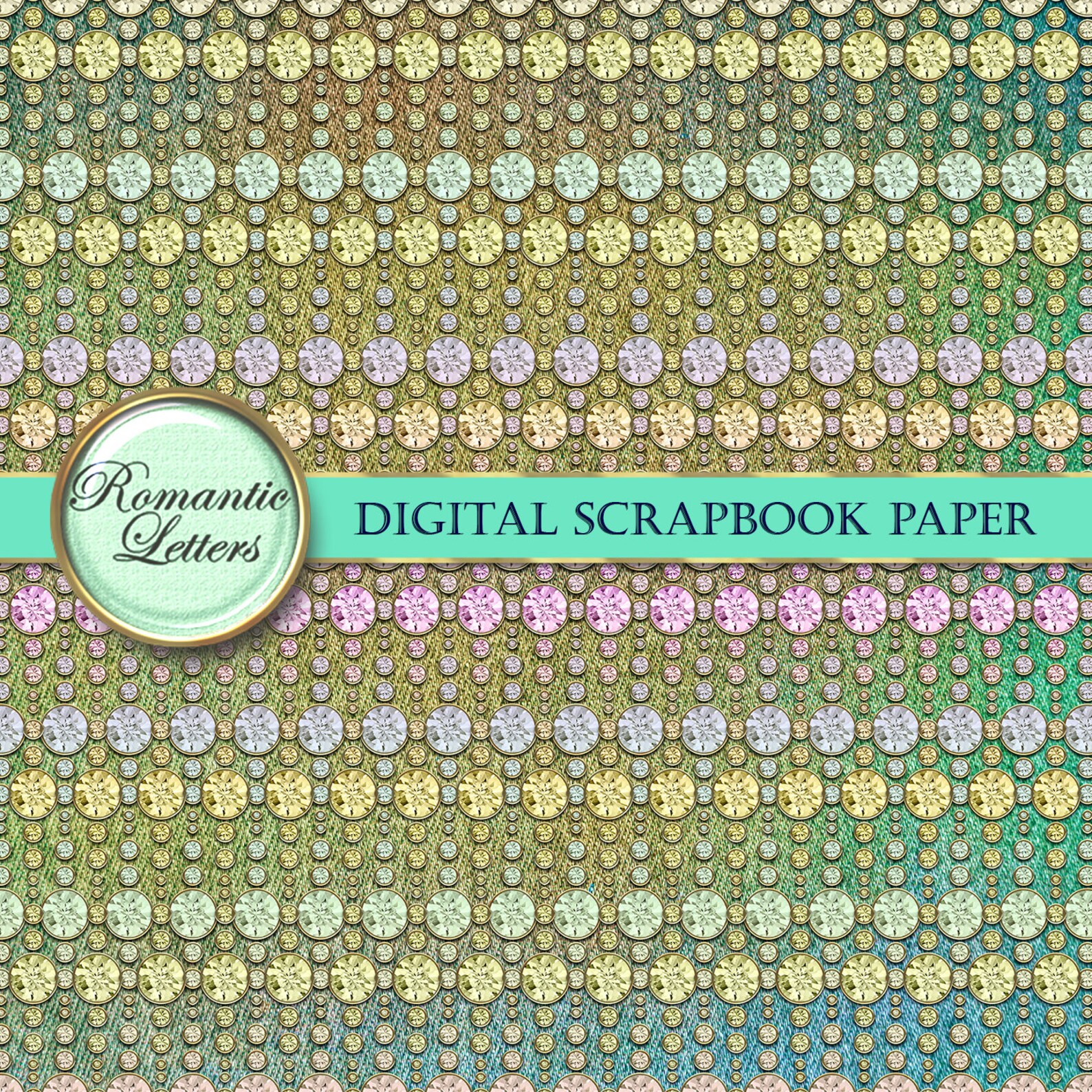 Vintage Digital Paper Pack Vintage Scrapbook Album Paper Linen - Etsy