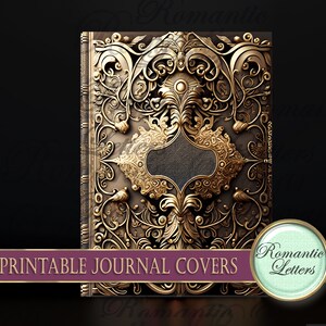 Printable Journal Covers Digital Scrapbooking Printable Junk Journal ...