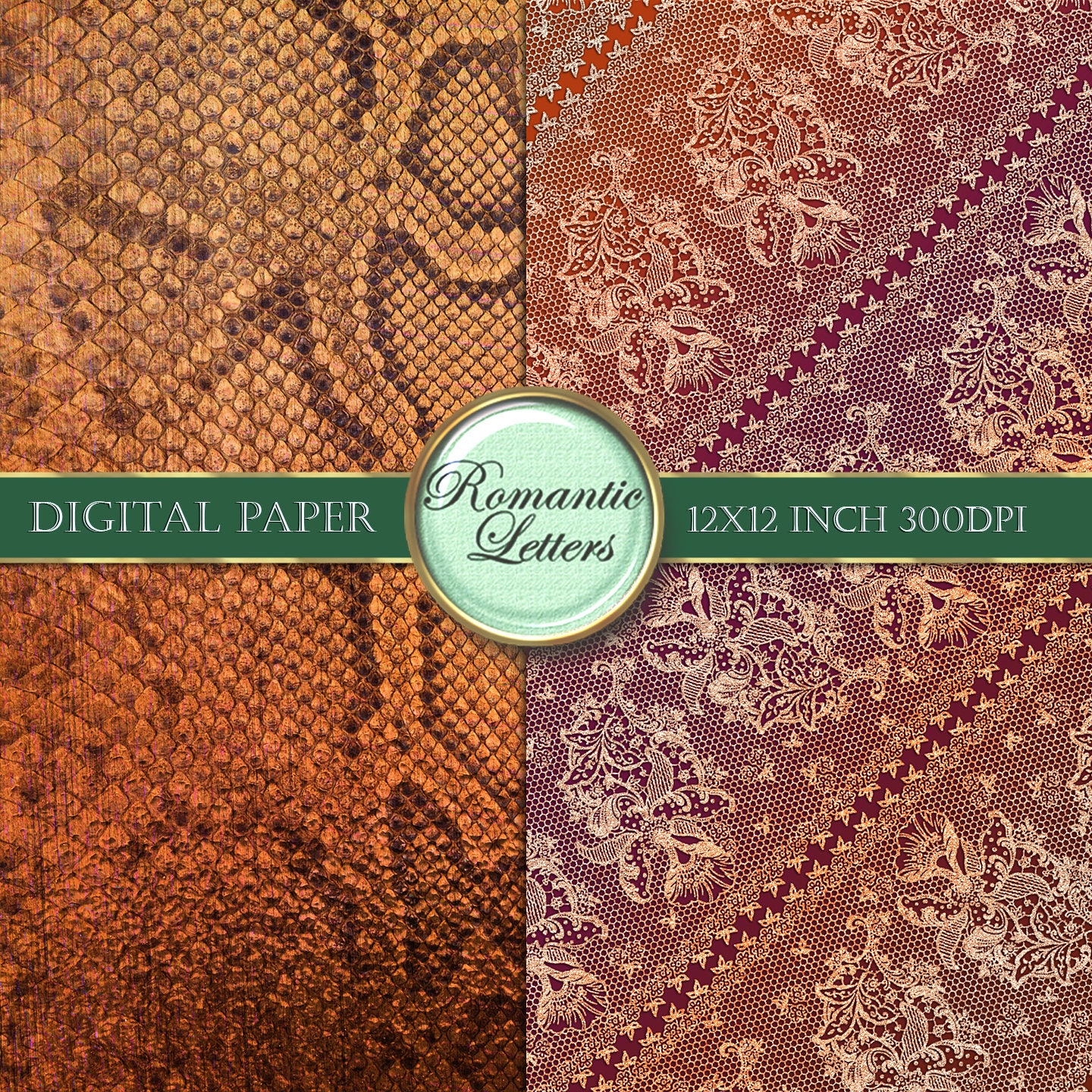 Vintage Digital Paper Leather Digital Scrapbook Paper Vintage | Etsy