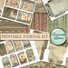Printable Junk Journal Kit Vintage Digital Scrapbooking Paper Printable ...