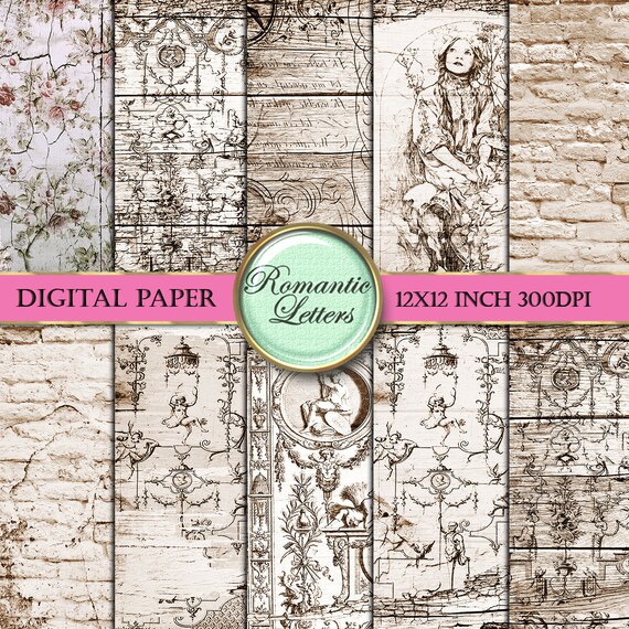 Digital Scrapbook Background