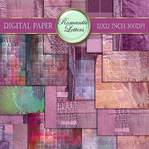 Digital Printable Craft Paper Digital Scrapbook Paper Background Fabric ...