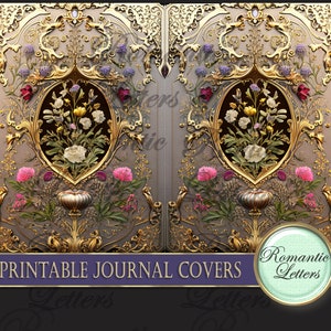 Printable Journal Covers Digital Scrapbooking Printable Junk Journal ...