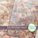 Digital Printable Scrapbook Paper Pack Embroidery Junk Journal Pages ...