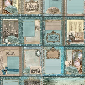 Printable Junk Journal Kit Digital Scrapbooking Paper Printable Journal ...