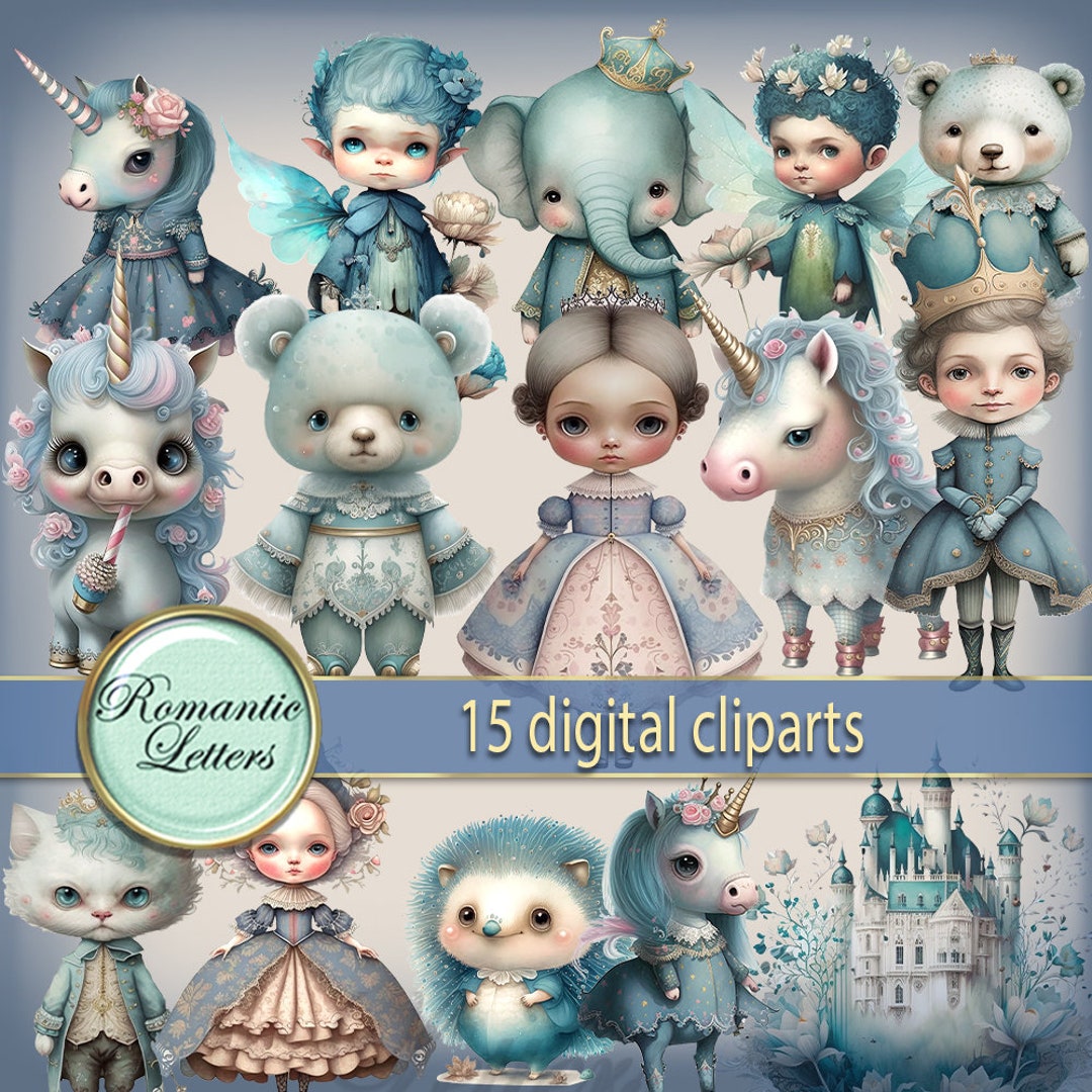 Digital Clipart Animal Digital Clip Art for Kids Scrapbook Background ...