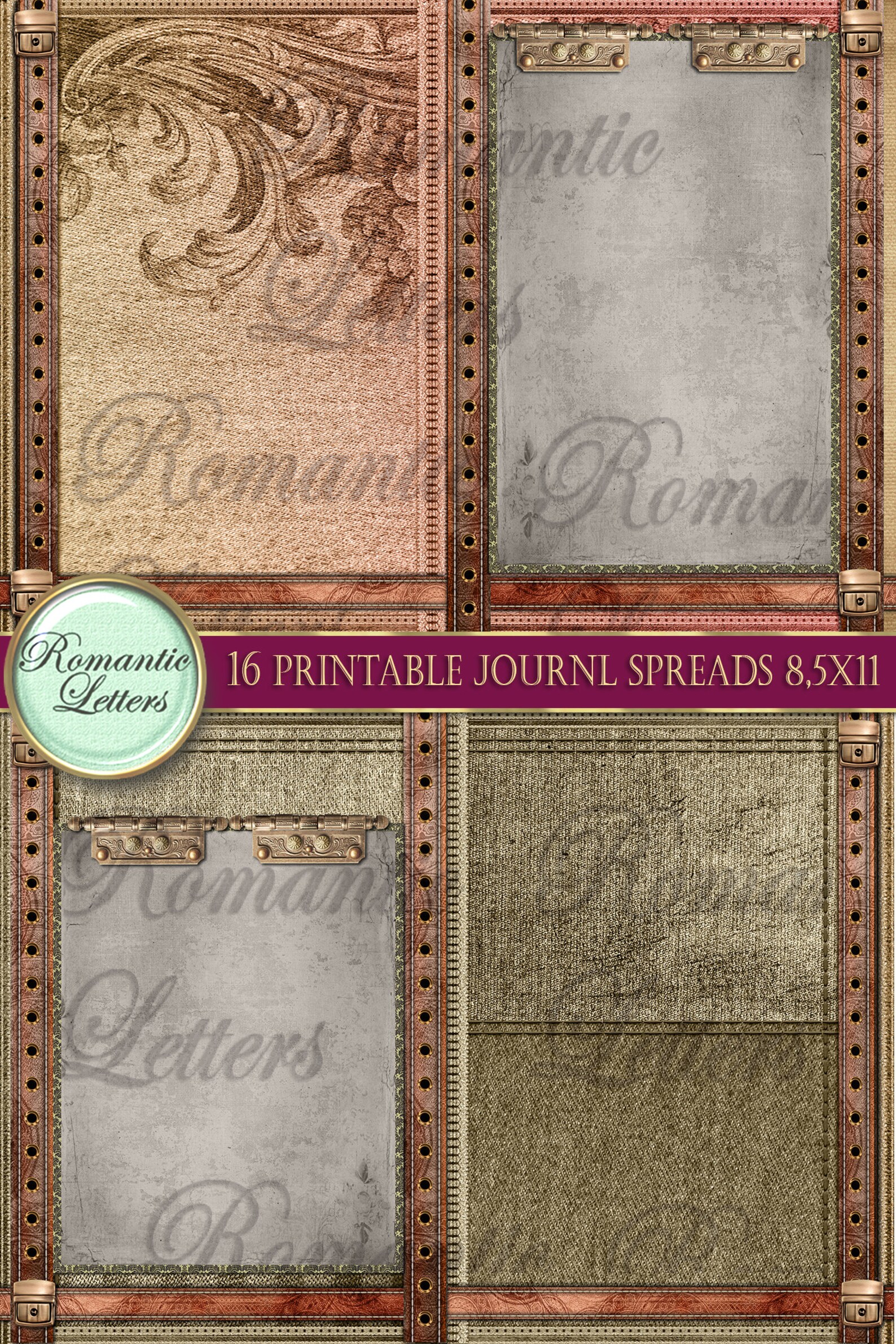 Digital Paper Pack Scrapbook Background Paper Digital Printable Paper ...