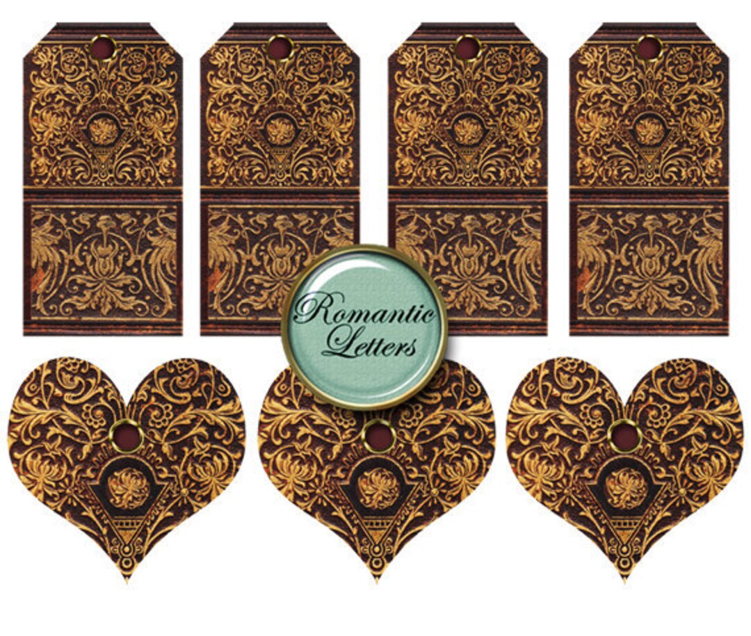 Digital Gift Tags Printable Bookmark Printable Favor Tags Digital Shop ...