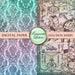 Wedding Digital Scrapbook Album Paper Pack Digital Background Paper ...