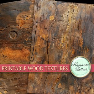 Digital Paper Wood Texture Background Digital Scrapbook Paper Digital ...