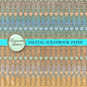 Printable Scrapbook Album Paper Digital Printable Junk Journal Paper ...