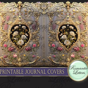 Printable Journal Covers Digital Scrapbooking Printable Junk Journal ...