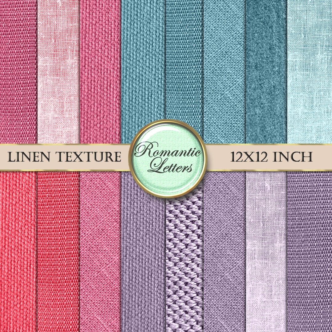 Digital Linen Texture Digital Scrapbook Paper Pack Burlap Paper ...