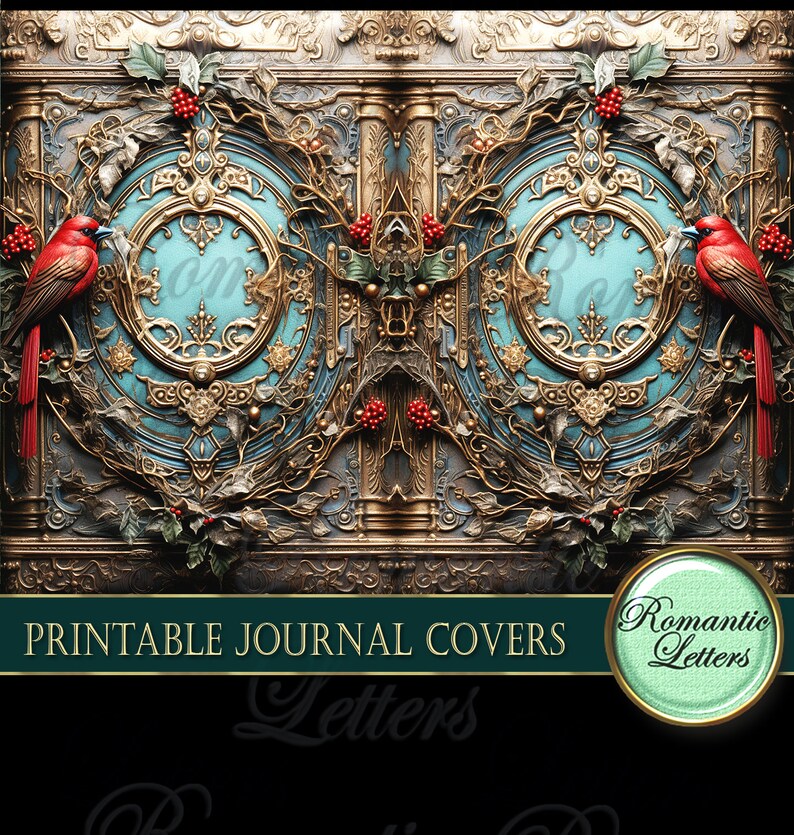 Printable Junk Journal Covers Digital Scrapbooking Paper Printable Old ...