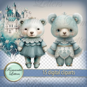 Digital Clipart Animal Digital Clip Art for Kids Scrapbook Background ...