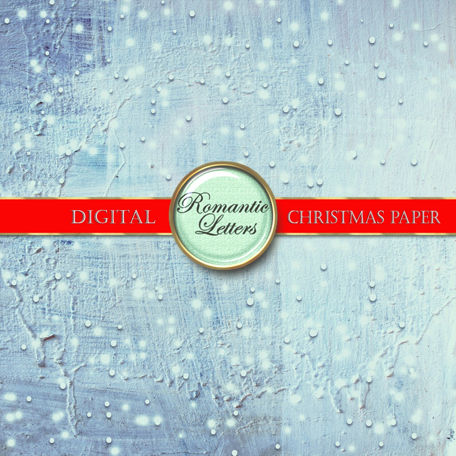 Digital Christmas Scrapbook Digital Paper Pack Shabby Christmas ...