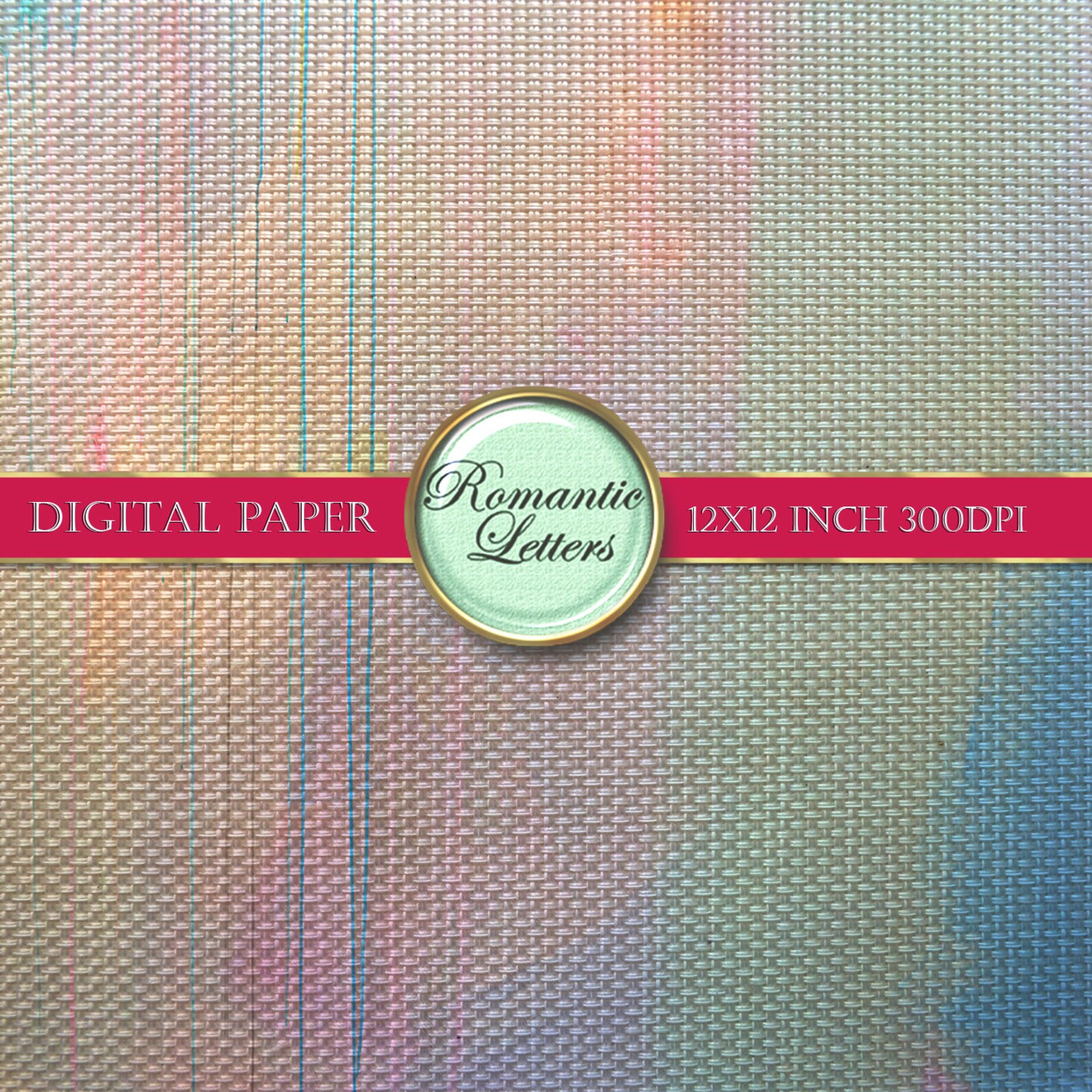 Linen Texture Digital Paper Pack Digital Scrapbook Paper | Etsy