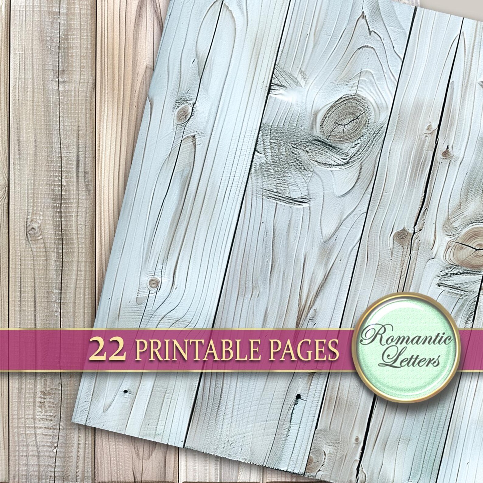 Digital Paper White Wood Digital Scrapbook Paper Pack White Wood ...
