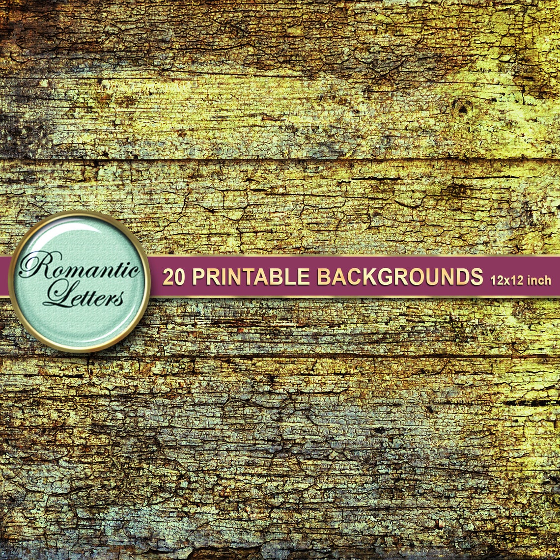 Autumn Wood Digital Texture Digital Scrapbook Paper Background | Etsy