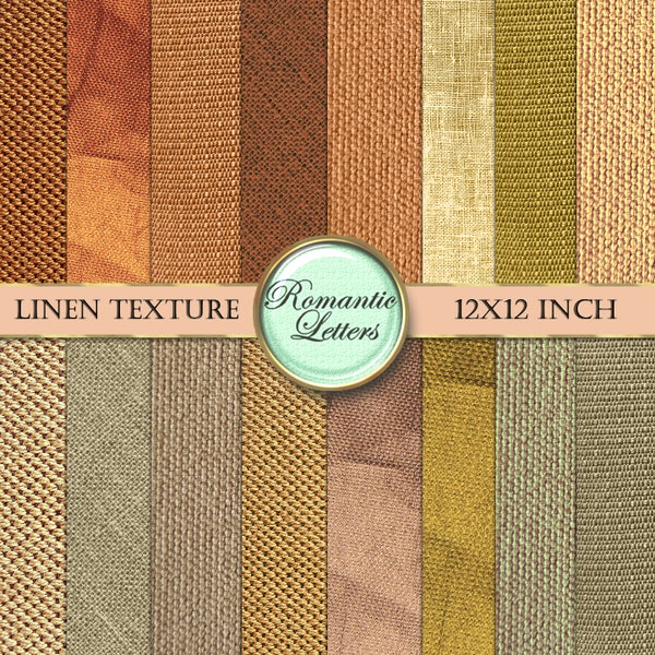 Burlap Digital Paper - Etsy