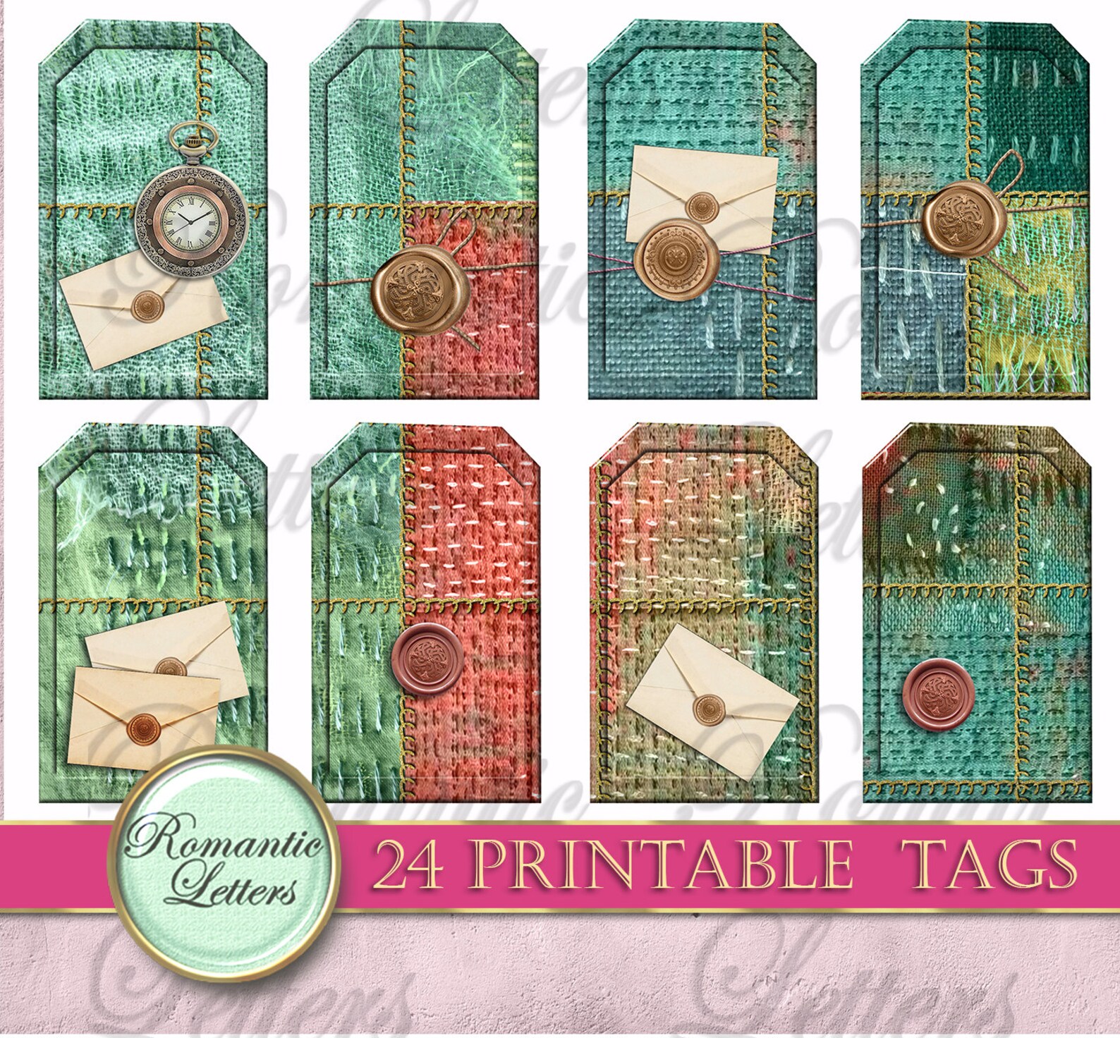Printable Scrapbook Tags Printable Gift Tags Printable - Etsy