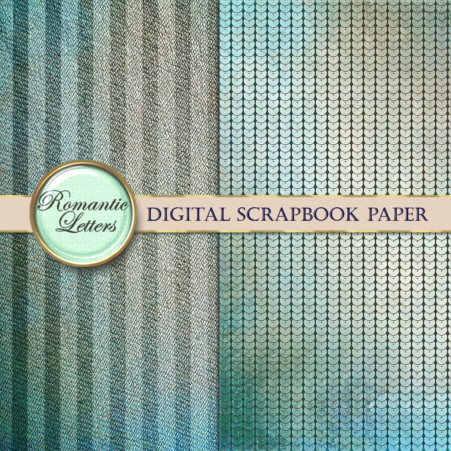 Vintage Digital Paper Pack Vintage Scrapbook Album Paper Shabby Chic ...