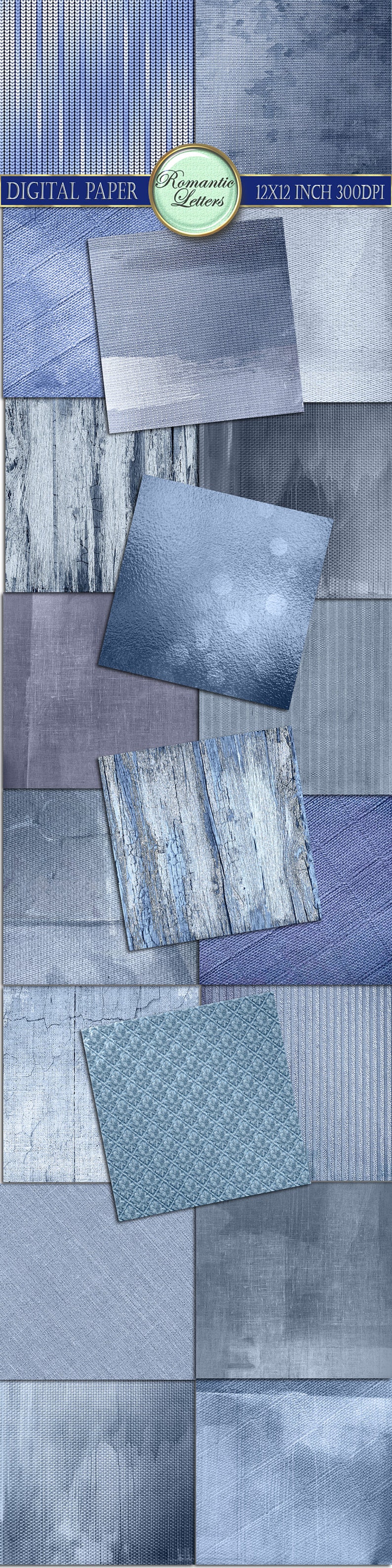 Digital Printable Craft Paper Digital Scrapbook Paper Pack - Etsy