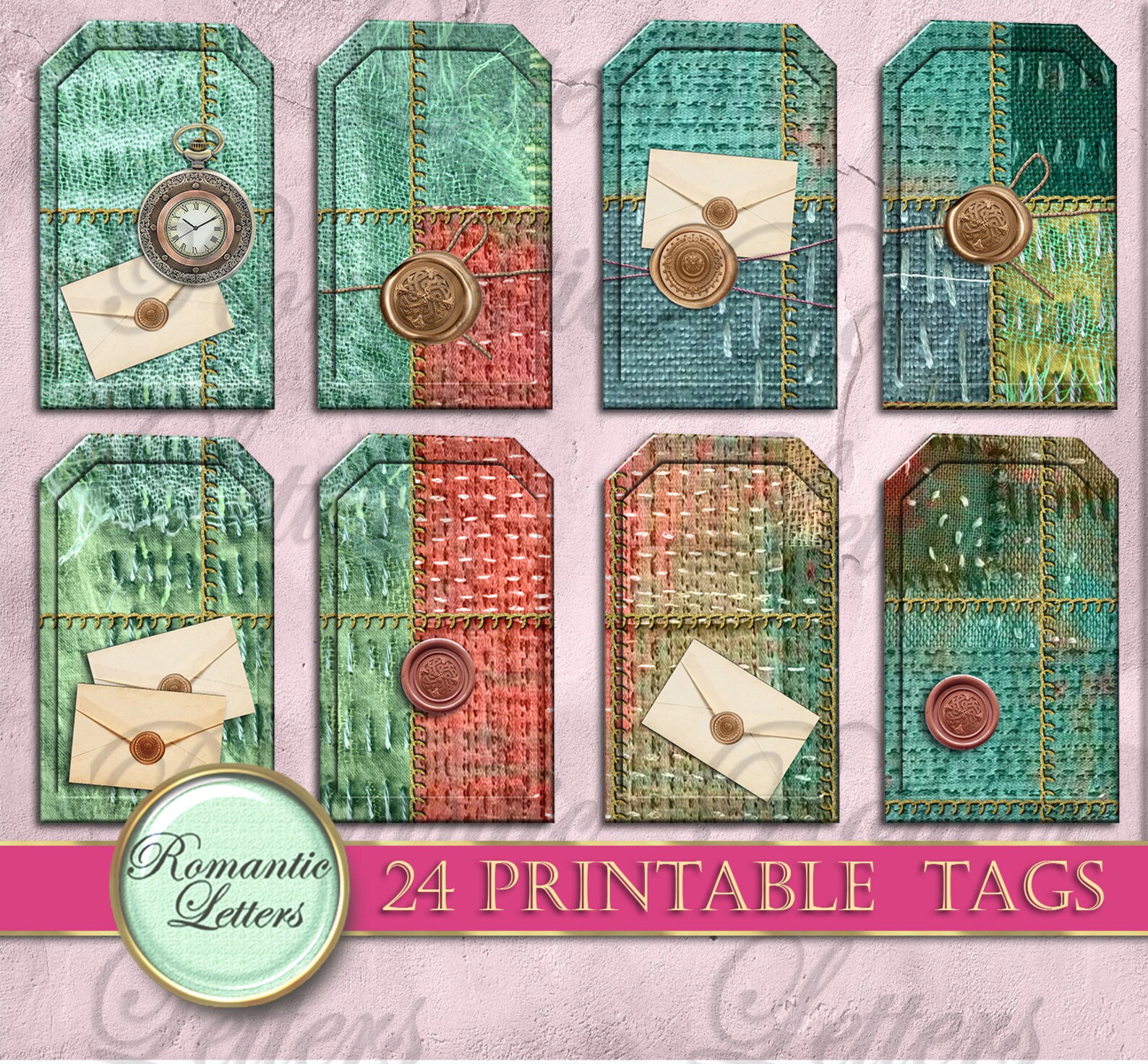 Printable Scrapbook Tags Printable Gift Tags Printable - Etsy