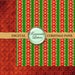Christmas Digital Paper Pack Digital Christmas Scrapbook Paper Gold ...