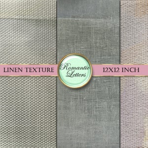 Digital Linen Texture Printable Scrapbook Paper Pack Fabric Texture ...