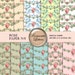 Floral Digital Scrapbook Paper Pack Digital Wedding Paper Rose ...