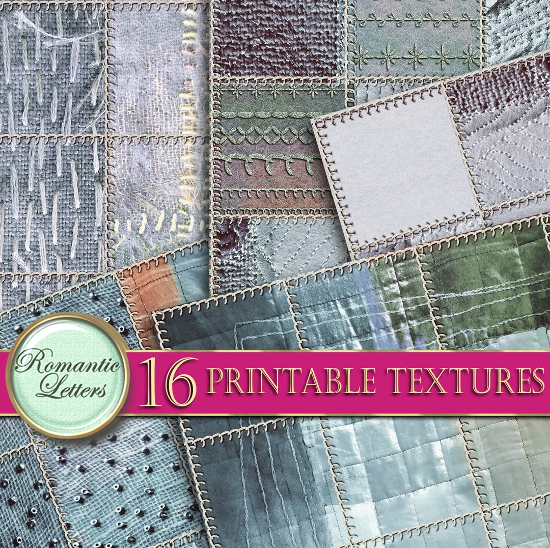 Digital Printable Craft Paper Digital Scrapbook Paper Pack Background ...