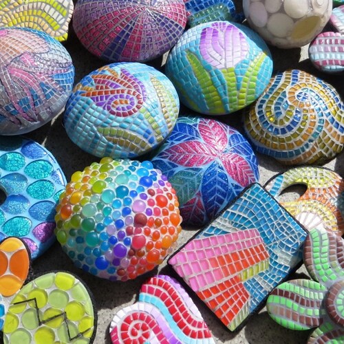 Polymer Micro Mosaics and Faux Glass Mosaics Tutorial - Etsy