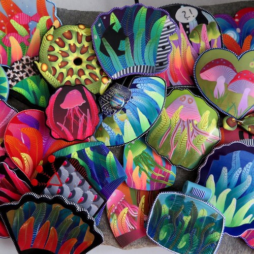 Ocean Life and Faux Polymer Clay Painting e-handbook - Etsy