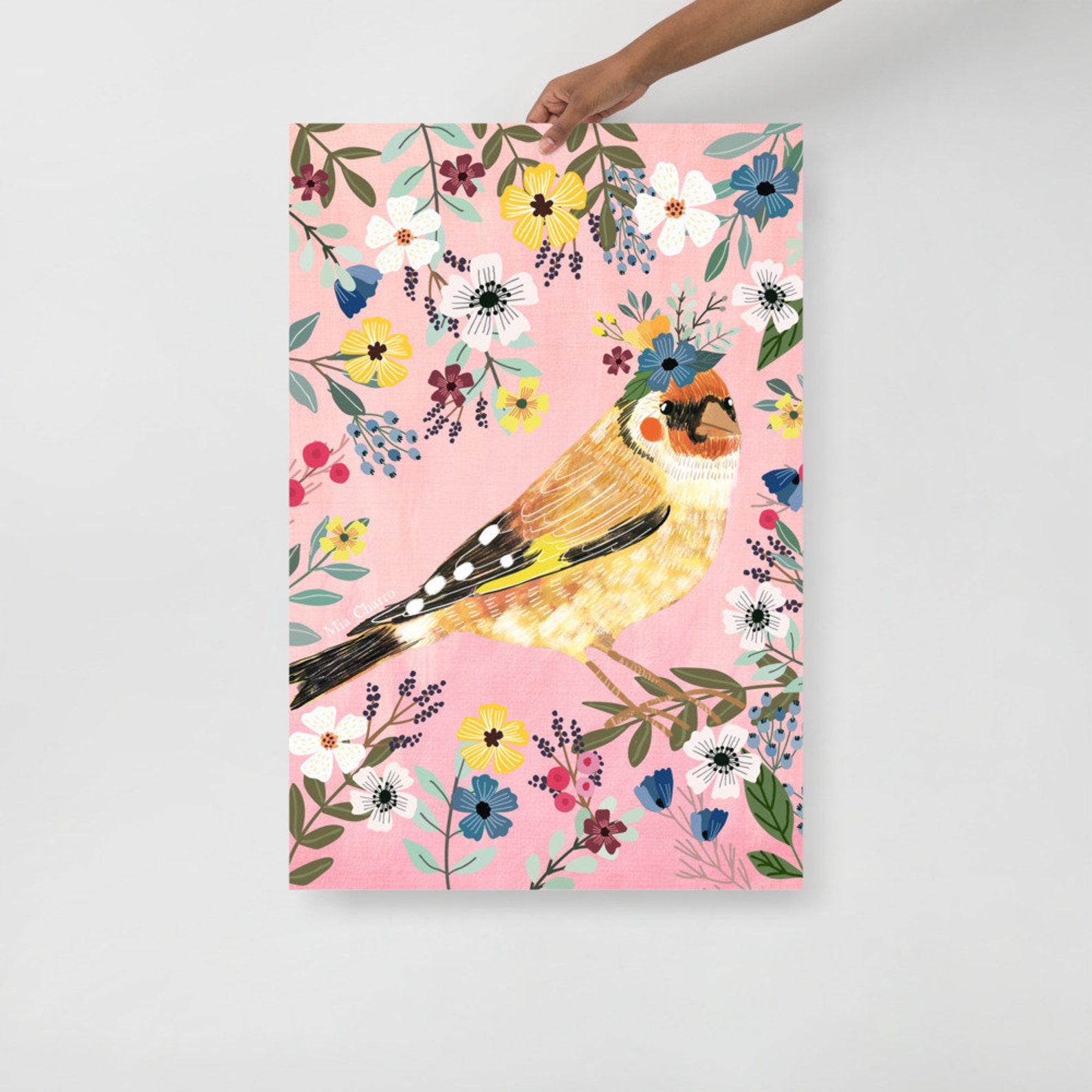 Bird Poster Nursery Art Wall Hanging Art Boho Decor - Etsy