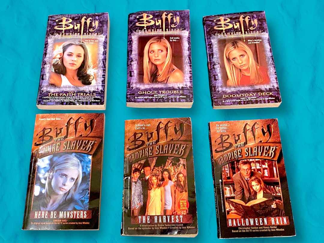 Vintage Buffy the Vampire Slayer Books - Etsy