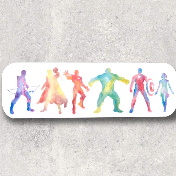 Avengers Bookmark - Etsy