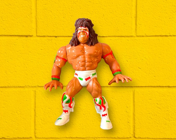 Vintage 1991 Hasbro WWF the Ultimate Warrior Action Figure - Etsy