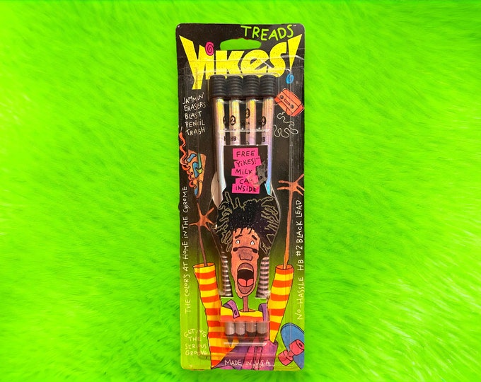 Vintage Yikes! Treads Pencils - Etsy