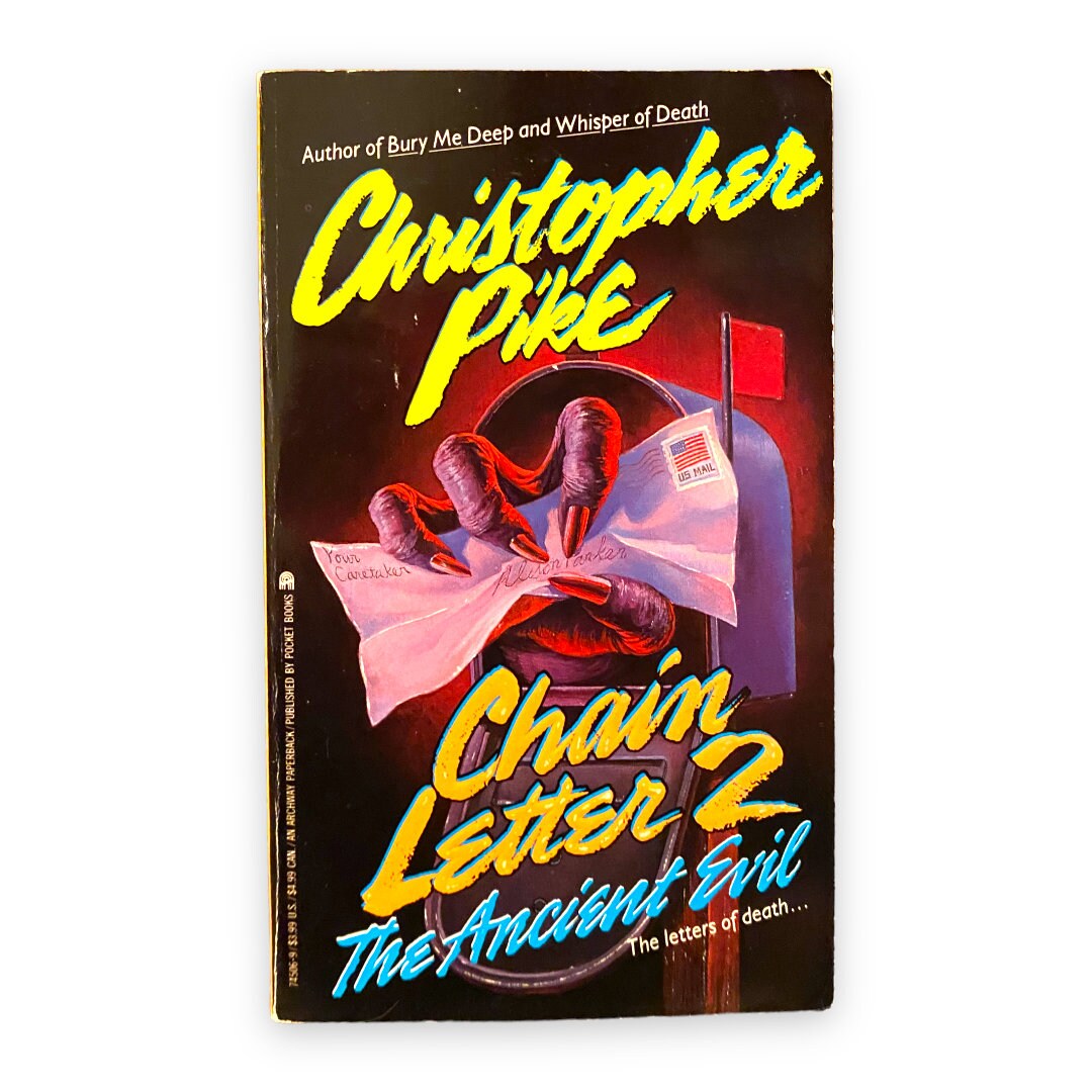 Vintage Christopher Pike Chain Letter 2 - Etsy