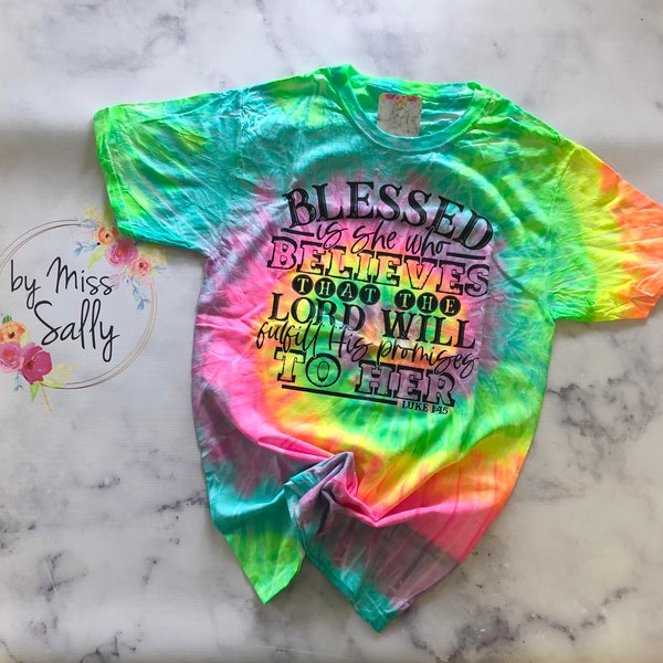 Neon Tie Dye - Etsy