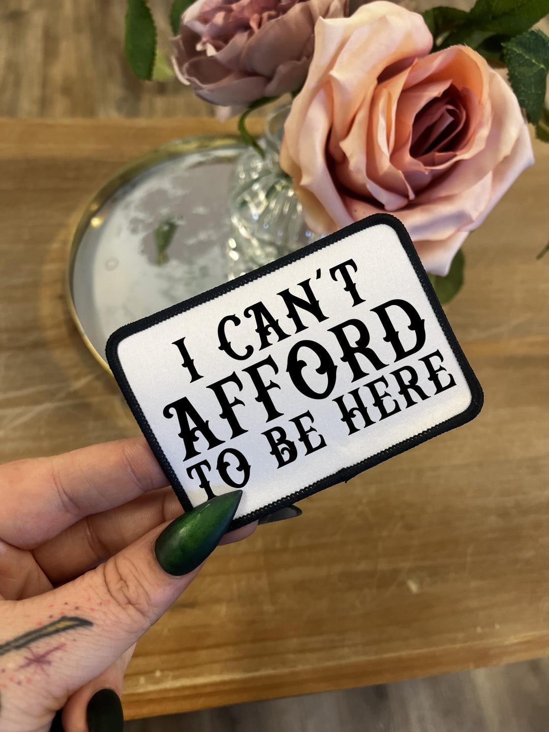 Funny Iron on Patch, Trucker Hat Patches, Iron on Patches, I Cant ...