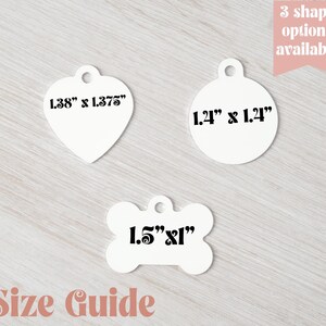 Custom Dog Tag, Western Dog Tag, Cow Hide Pet ID Tag, Personalized Pet ...