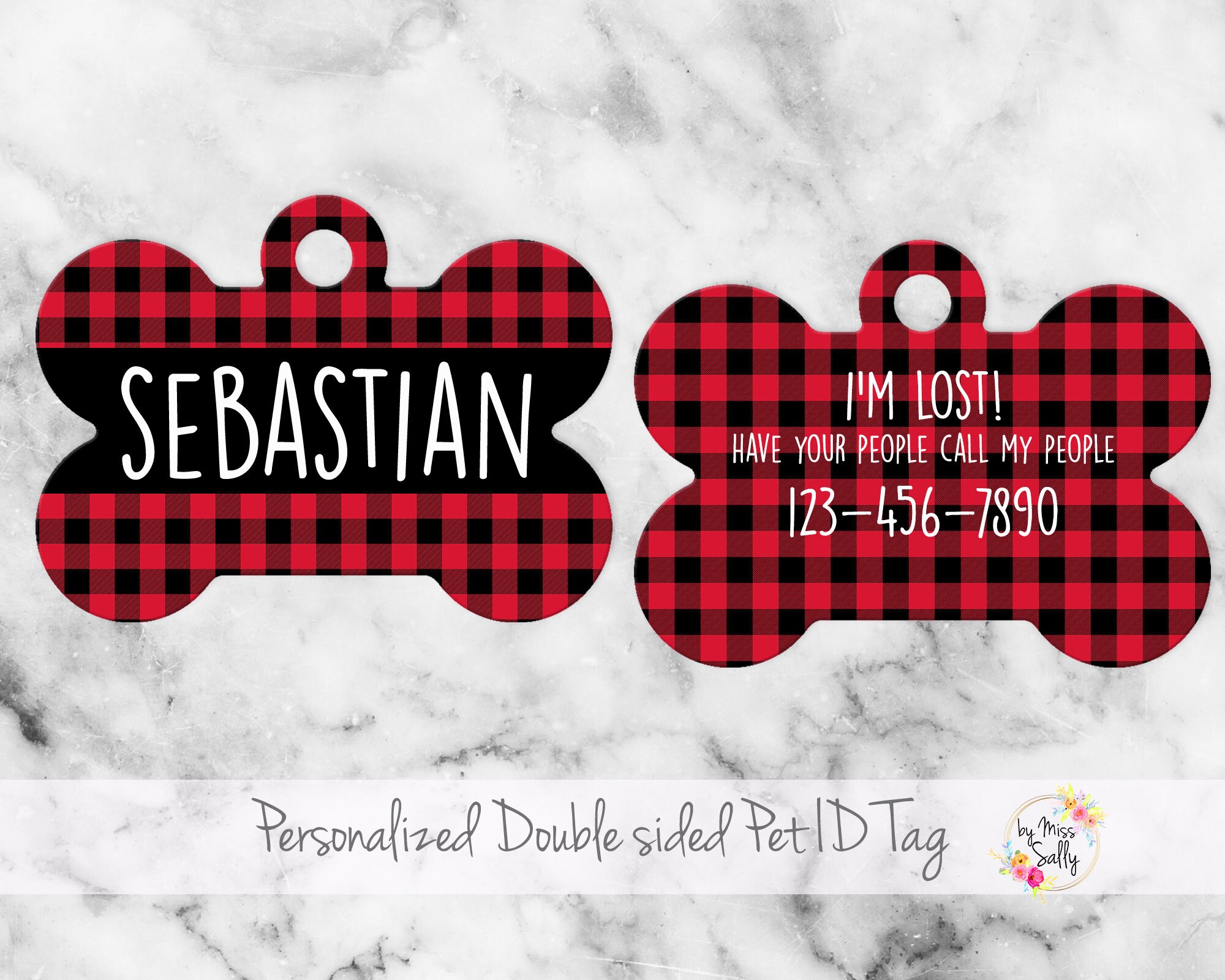 Red Dog Tags For People