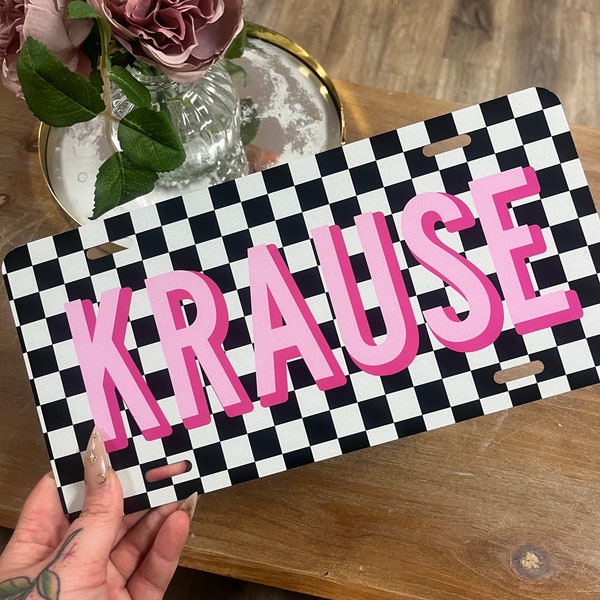 Front License Plate Designs - Etsy