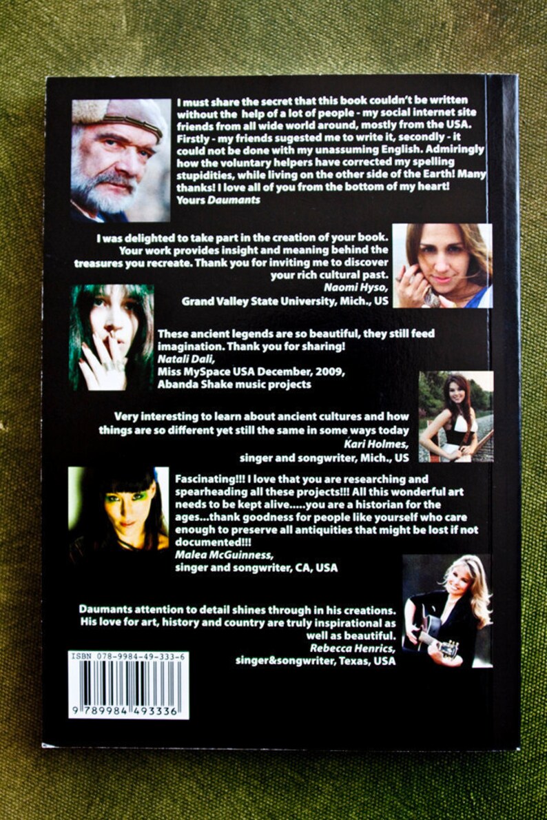 Book the Latgalian Treasures - Etsy