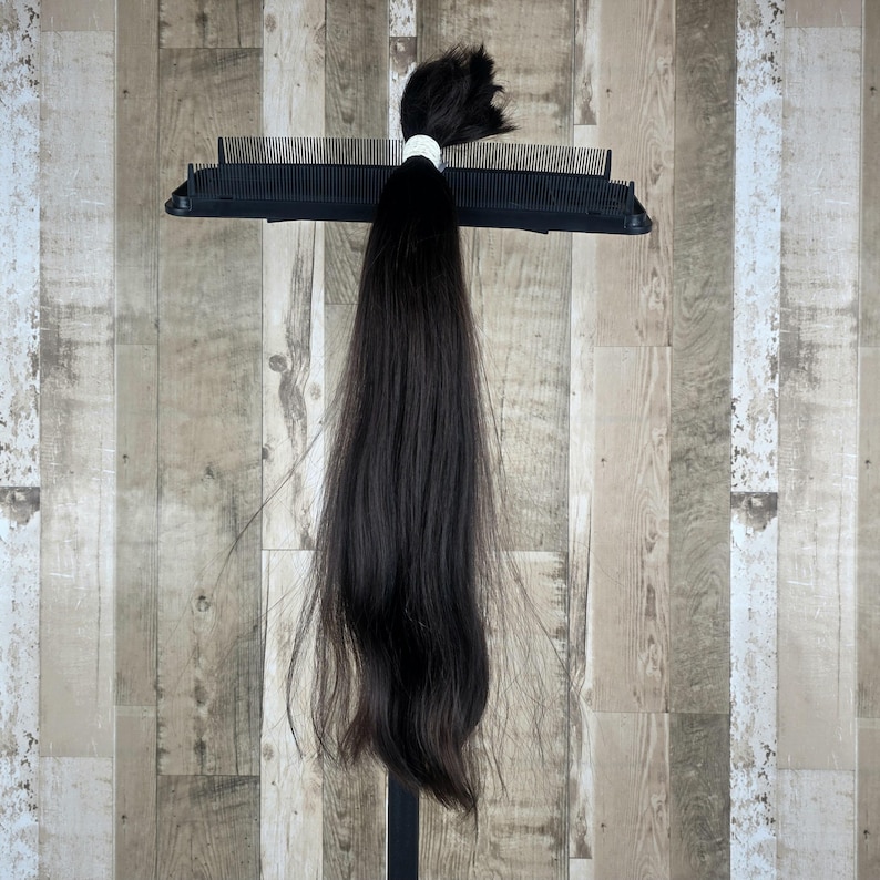 100% Remy Human Hair – Light Brown – 40 Cm – 92 G – Salon Quality - Etsy