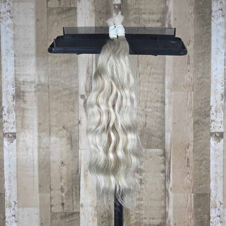 100% Remy Human Hair – Light Blonde – 35 Cm – 70 G – Salon Quality - Etsy