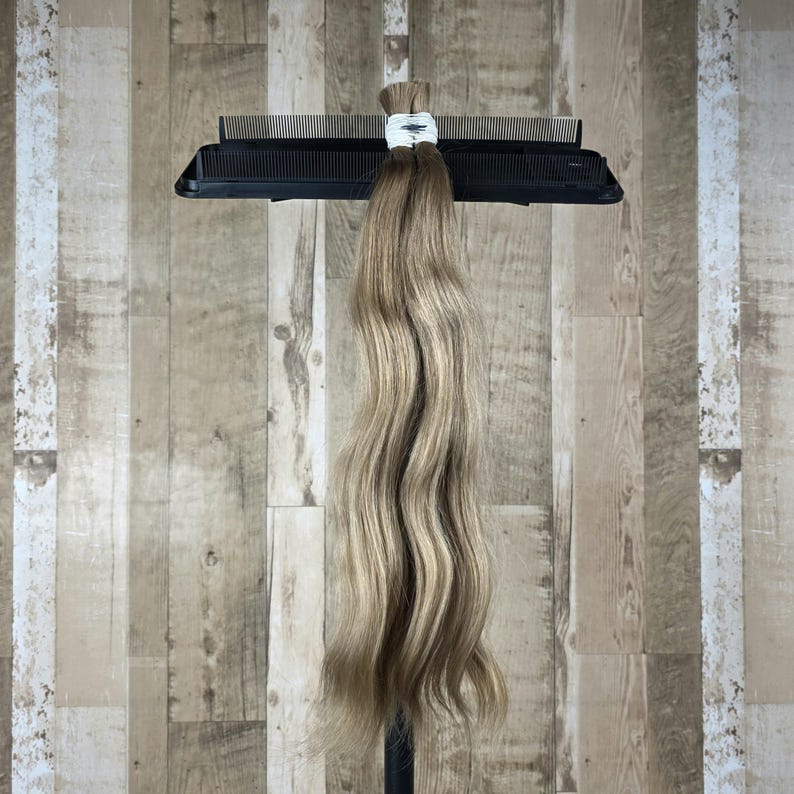100% Remy Human Hair – Light Blonde – 40 Cm – 89 G – Salon Quality - Etsy